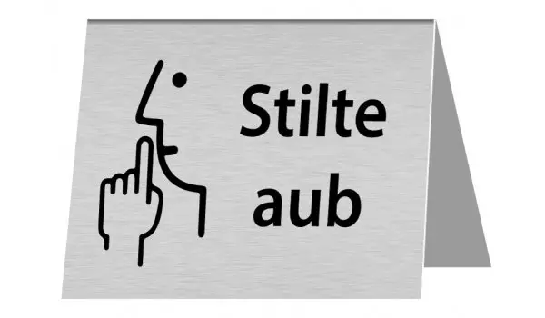 Tafelbordje stilte aub