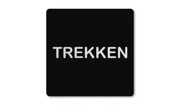 Pictogram Trekken zwart