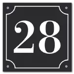 Huisnummerborden | Bestel je huisnummerbord vanaf € 7,75