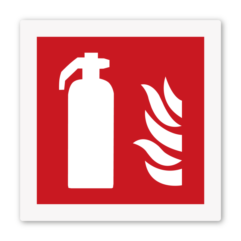 Brandblusser pictogram bord