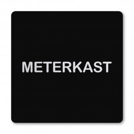Pictogram Meterkast zwart