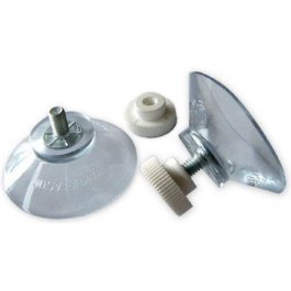 Zuignappen transparant